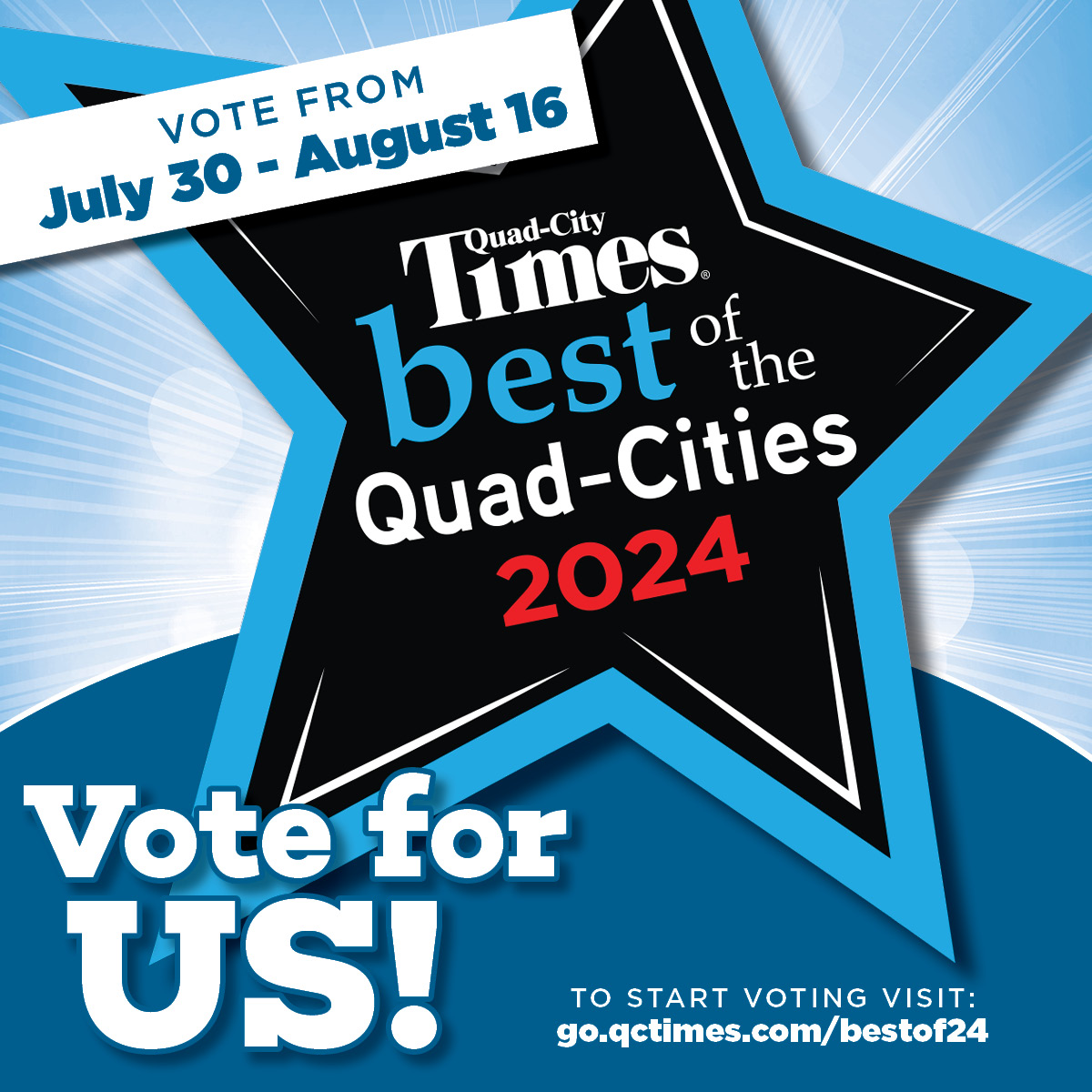 Vote QCMG for QC Times "Best of 2024" | Quad City Music Guild